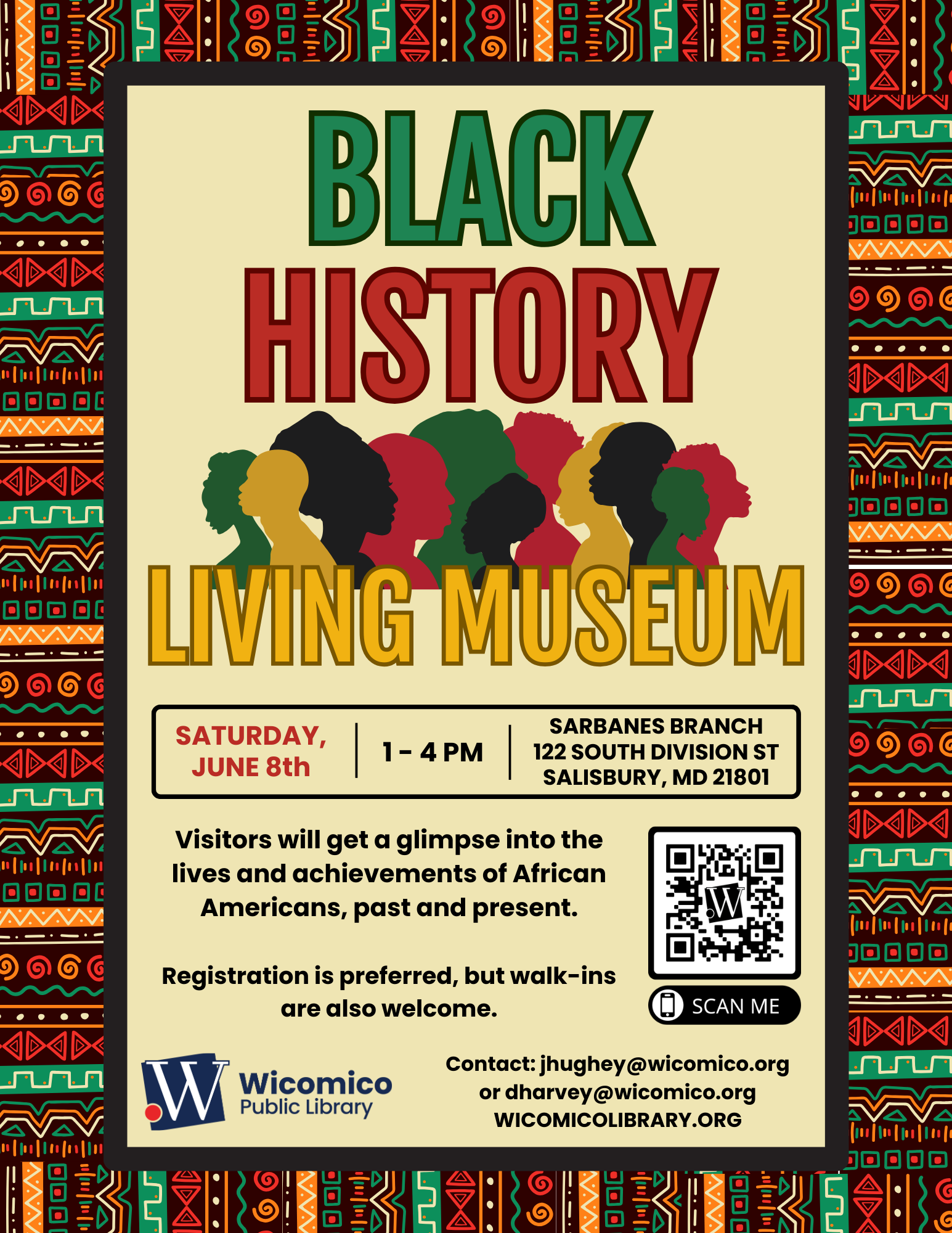 Black History Living Museum | Wicomico Public Libraries